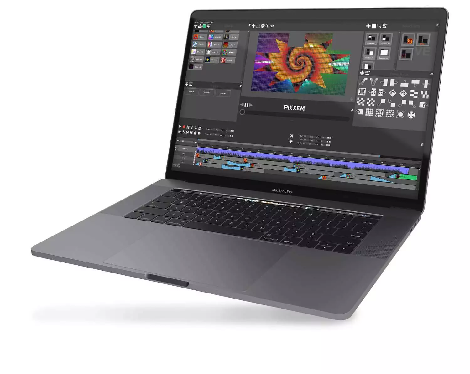 PIXXEM - LED Pixel mapping and lighting control software
